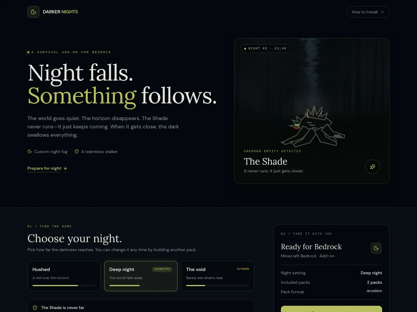 Darker Nights Mod