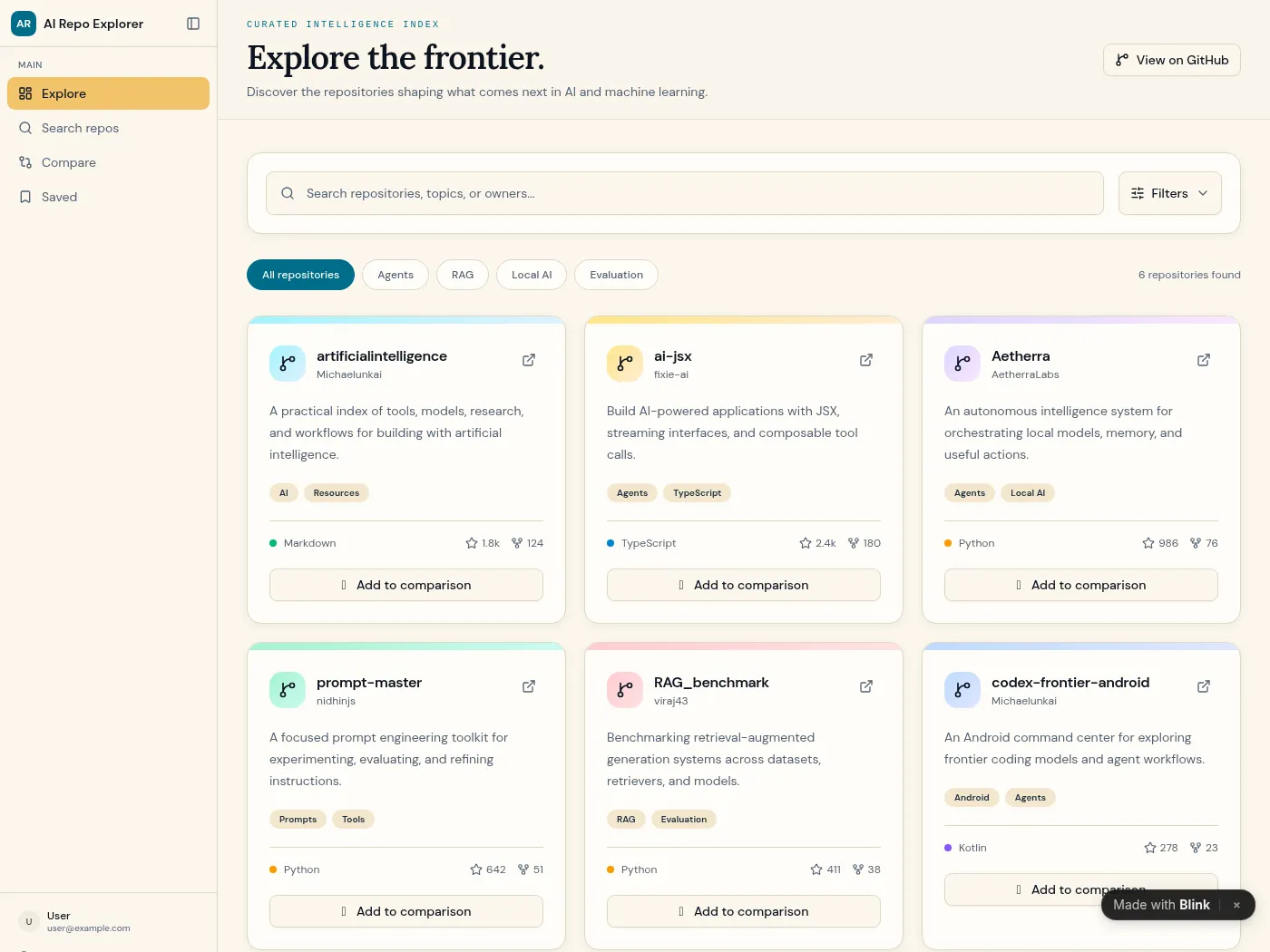 AI Repo Explorer