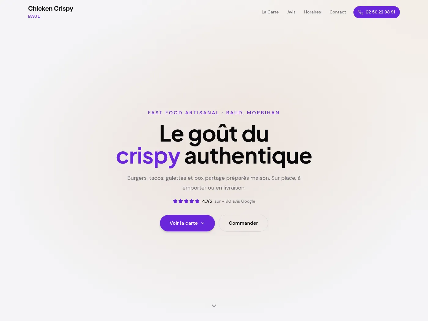 Chicken Crispy Baud Site