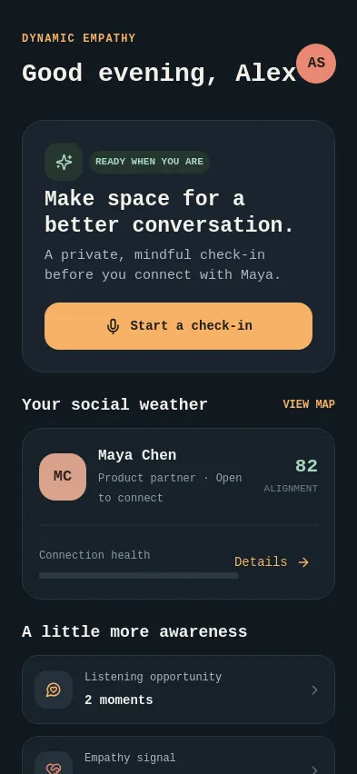 Dynamic Empathy Assistant