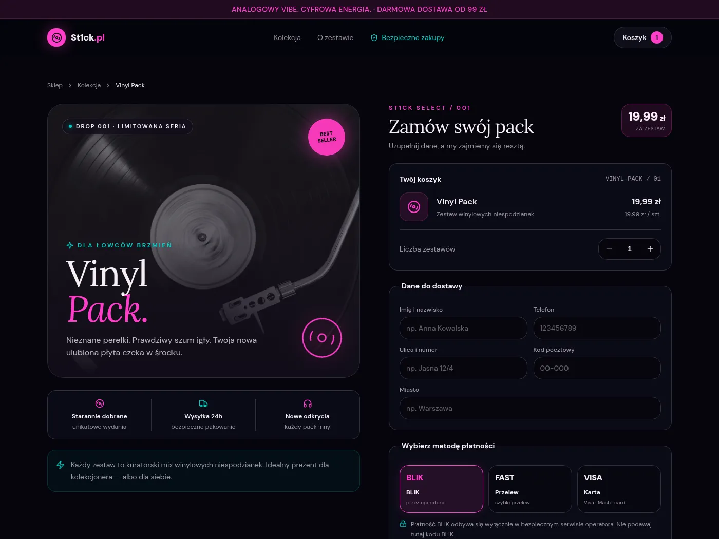 St1ck Vinyl Storefront