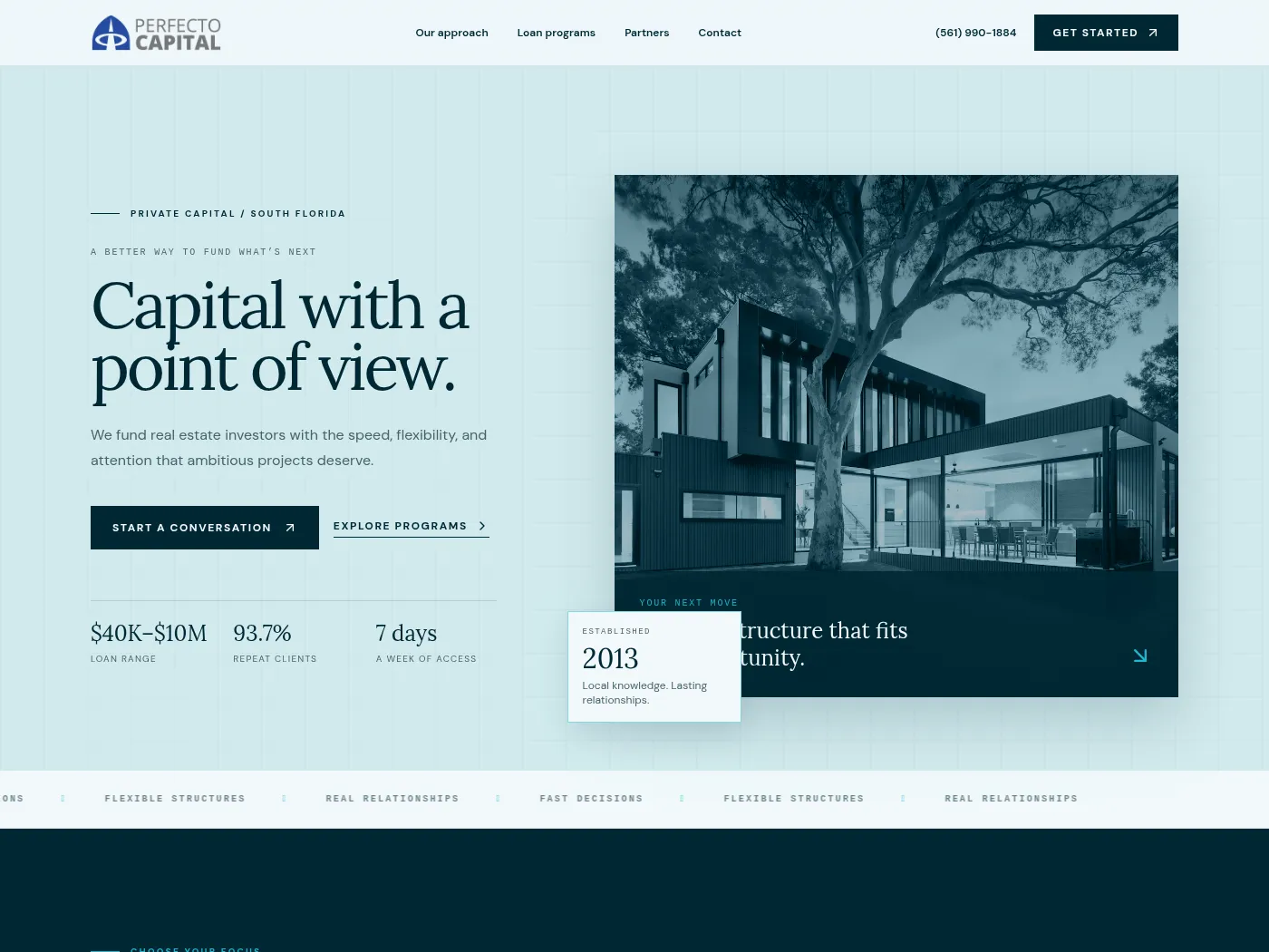 Perfecto Capital Relaunch