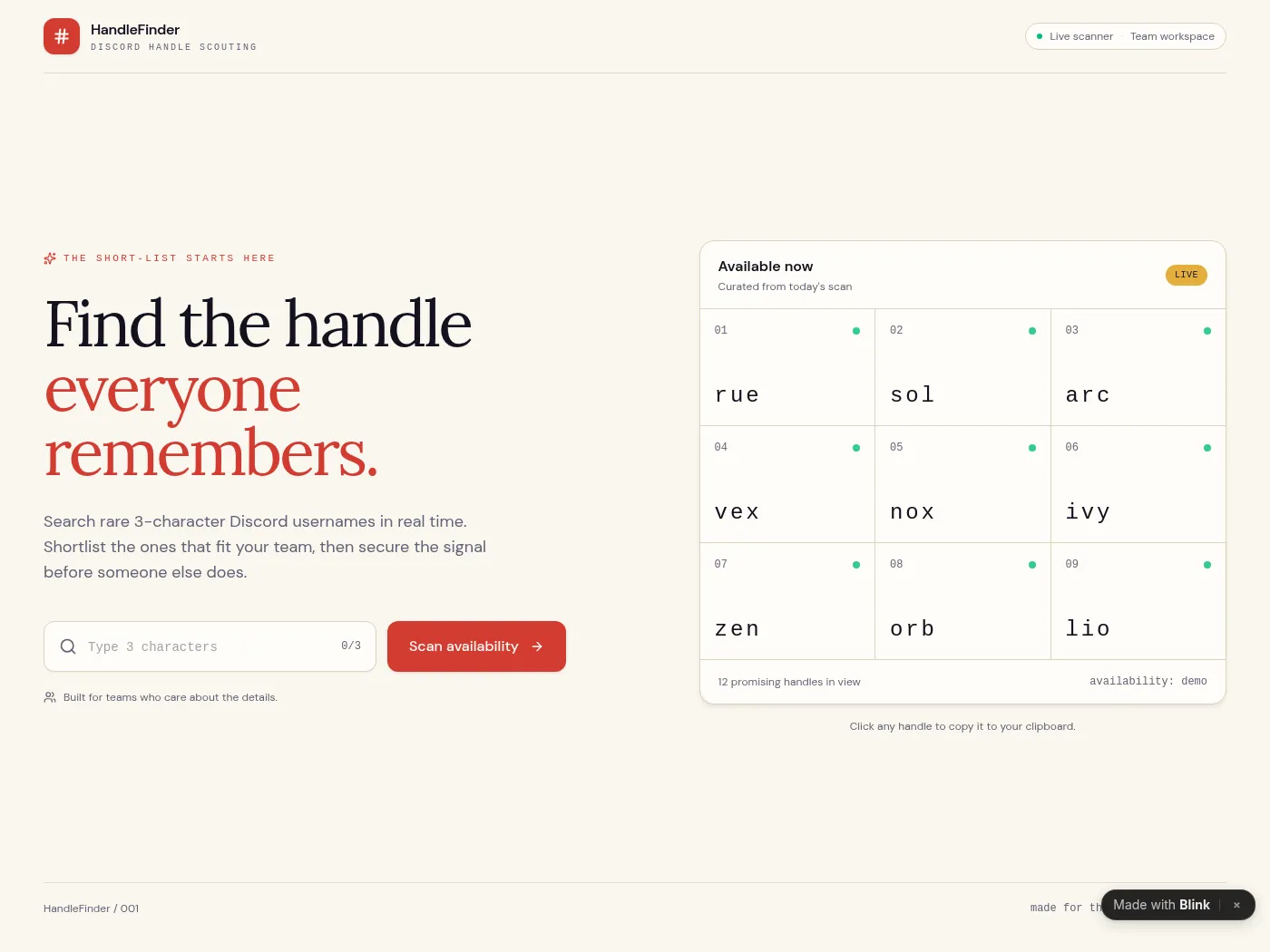 HandleFinder