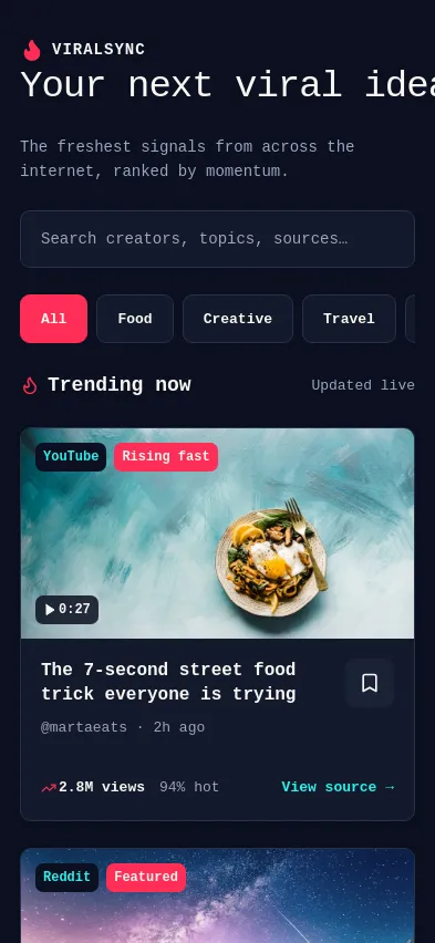ViralSync TikTok App