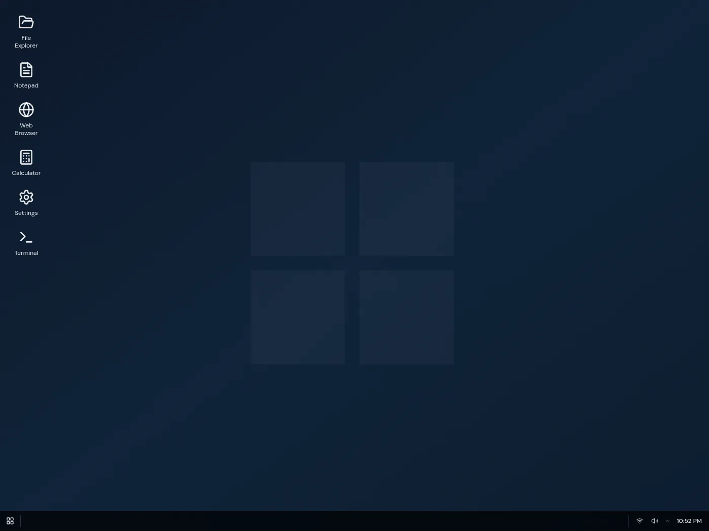 Win10 Web Workspace
