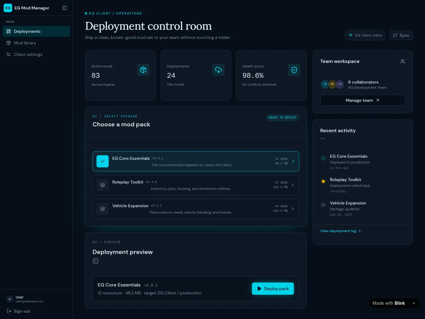 EG Mod Manager