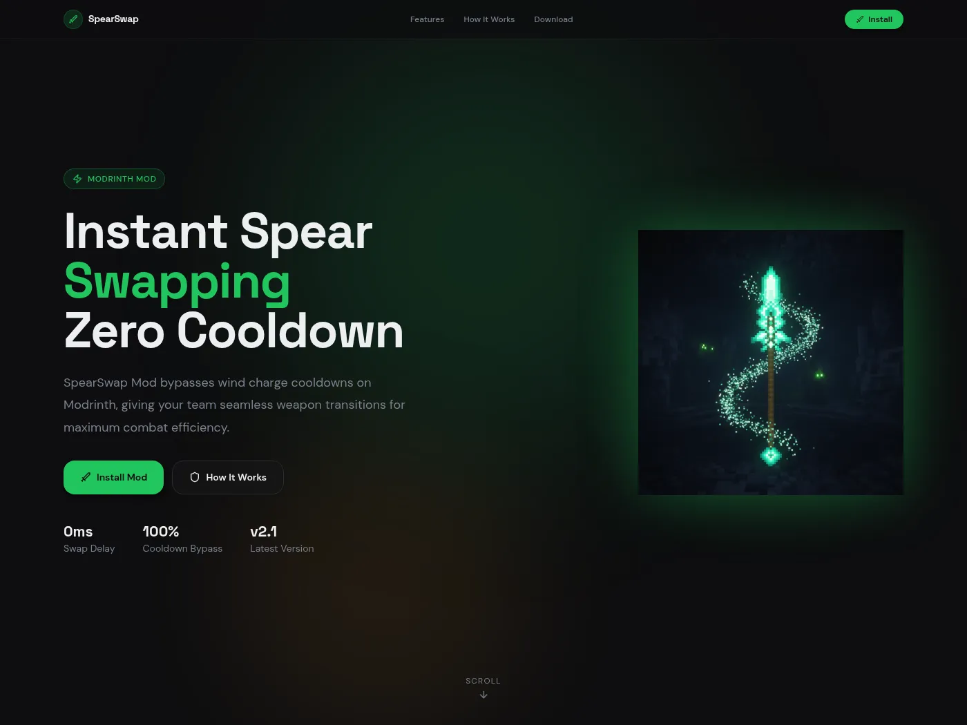 SpearSwap Mod