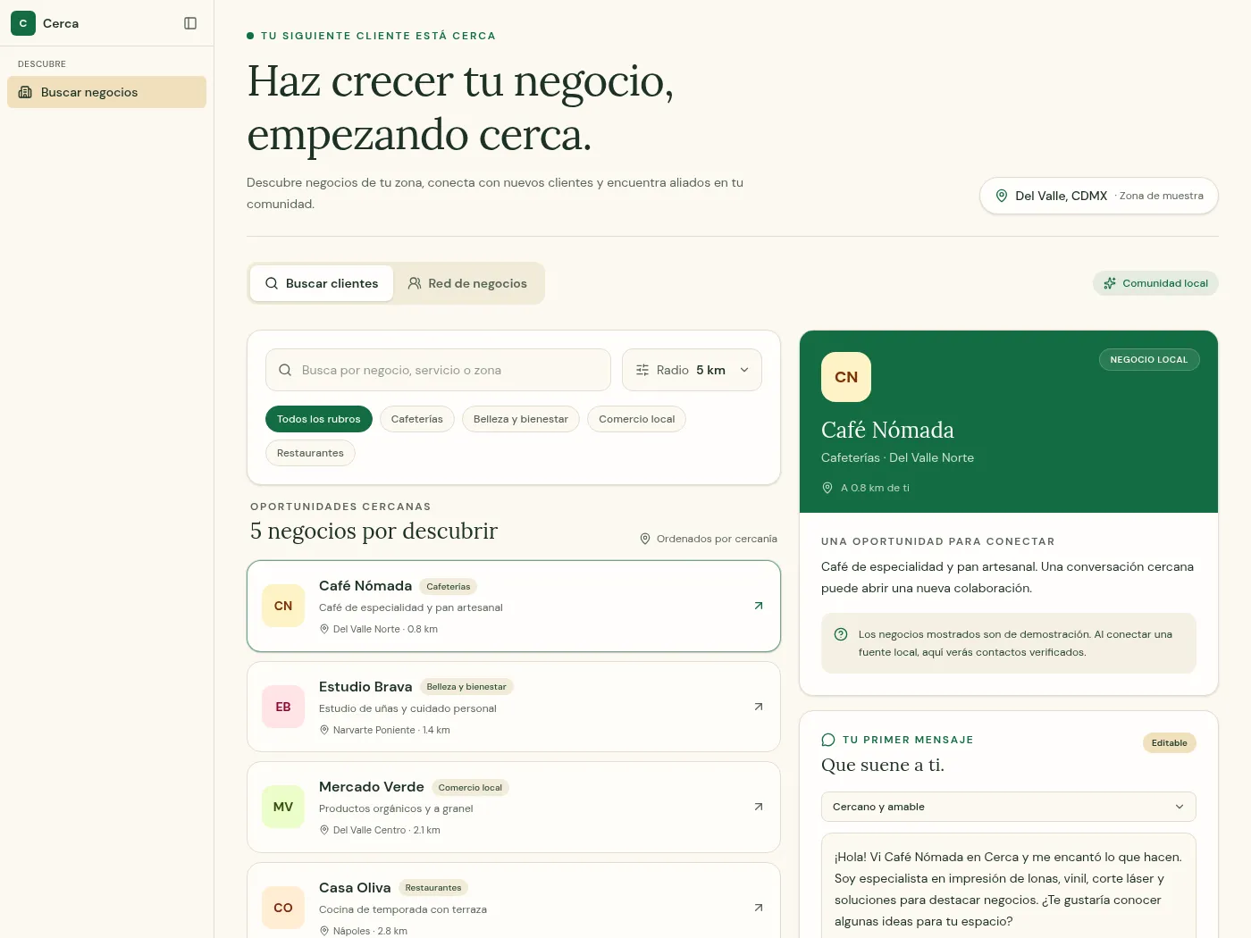 Client Finder Network