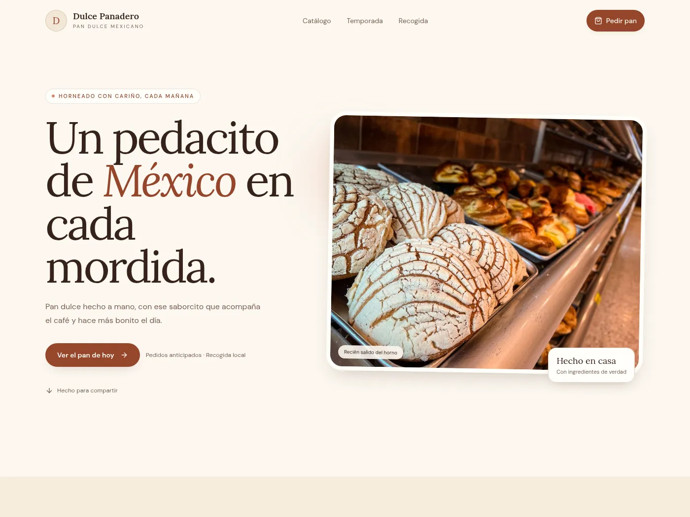 Dulce Panadero App