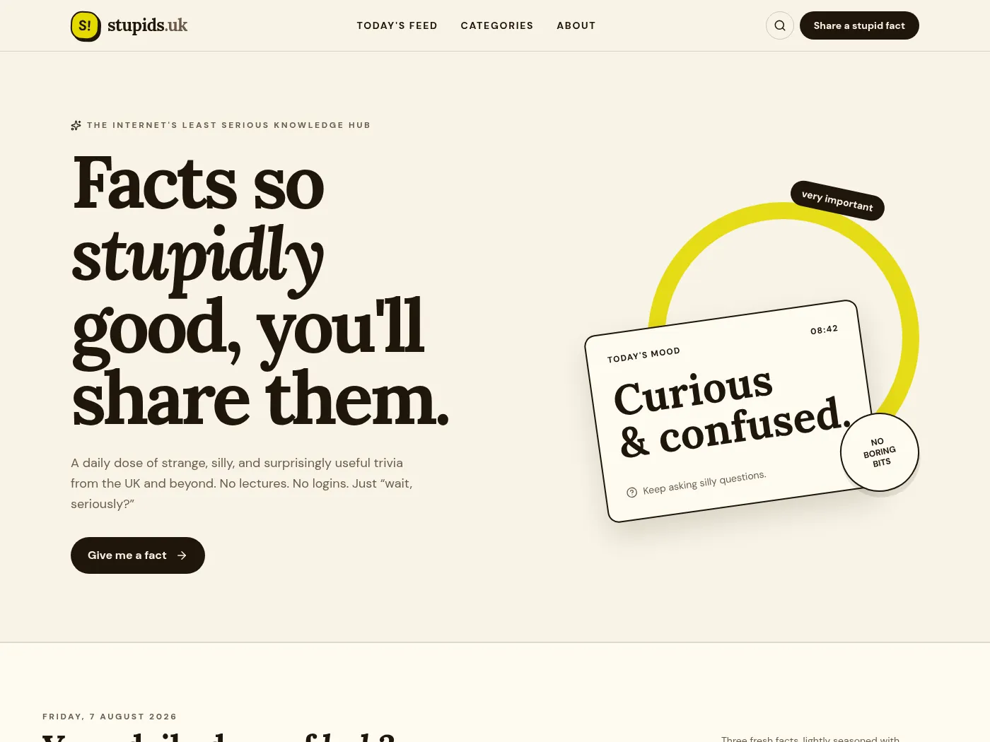Stupids UK Hub