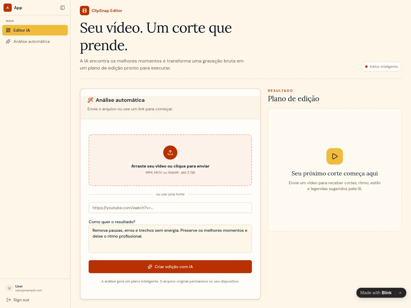 ClipSnap Editor