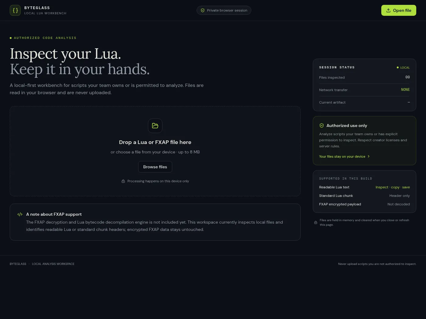 FiveM FXAP Lua Decrypter