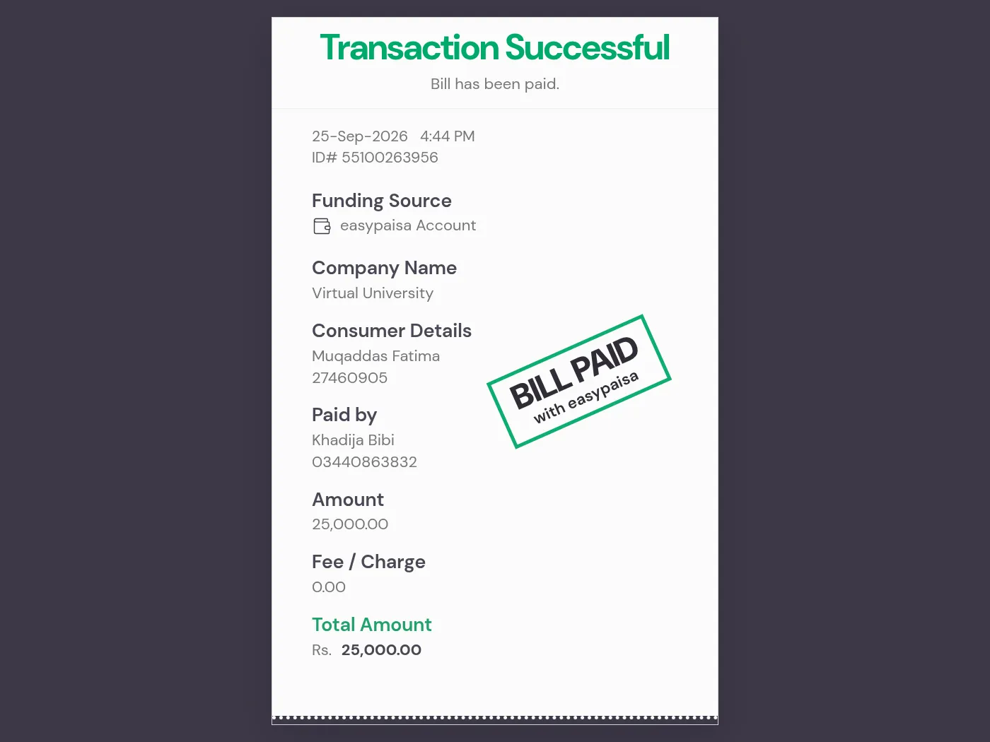 QuickChange Dashboard