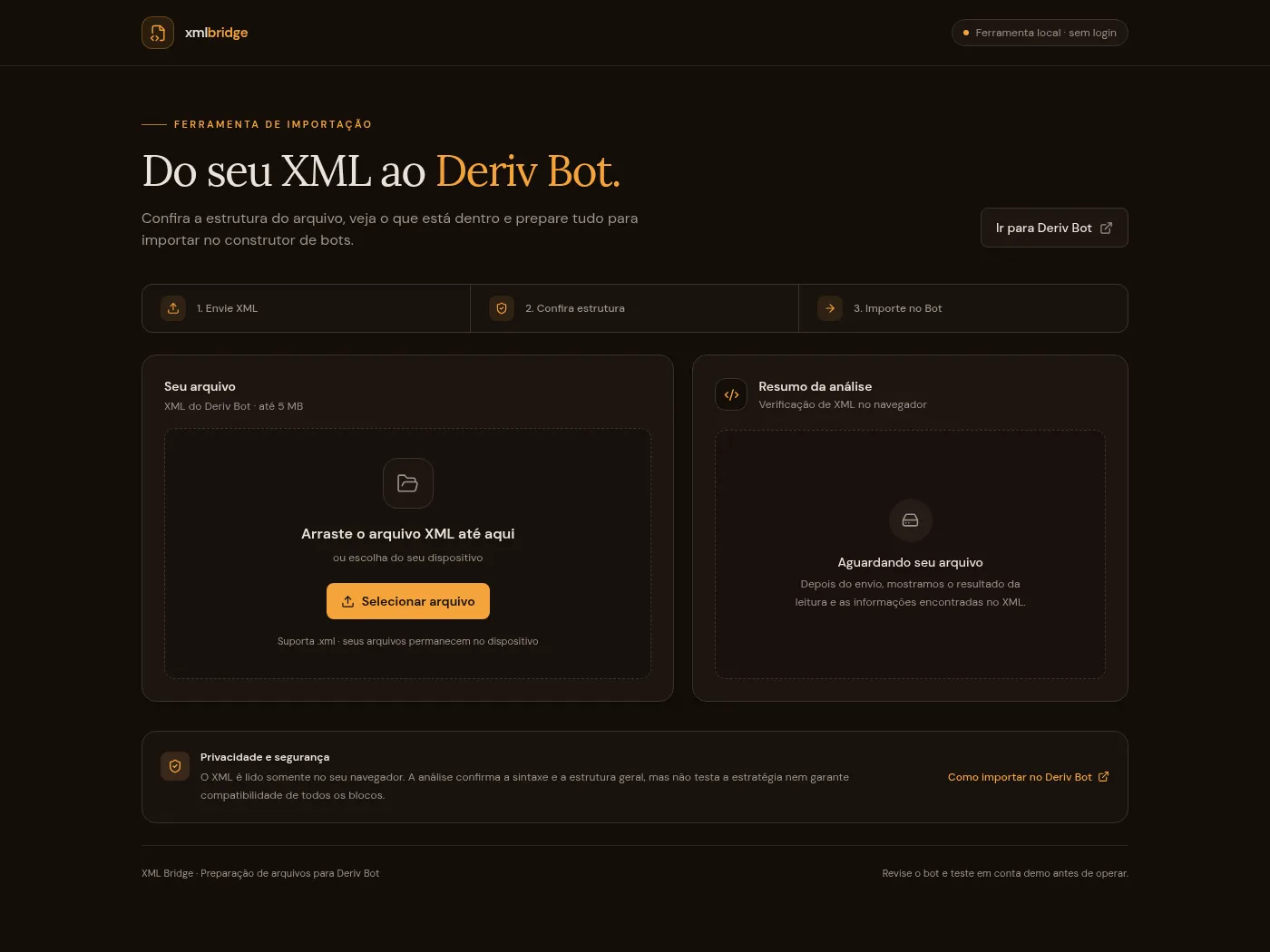 Deriv Bot Connector