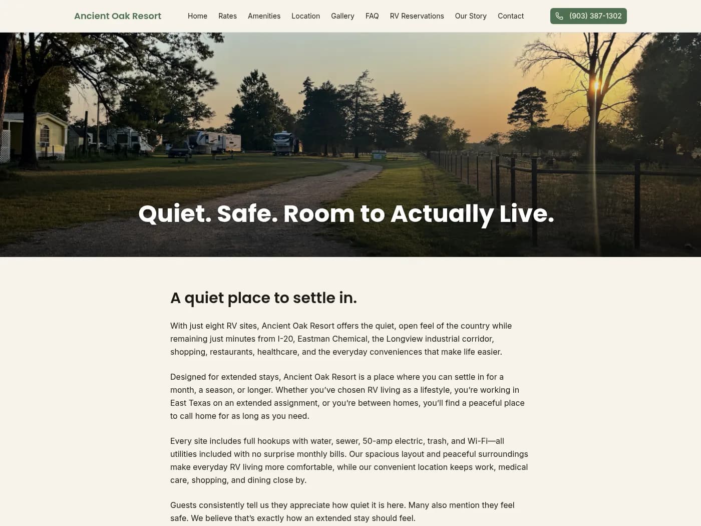 Ancient Oak Resort