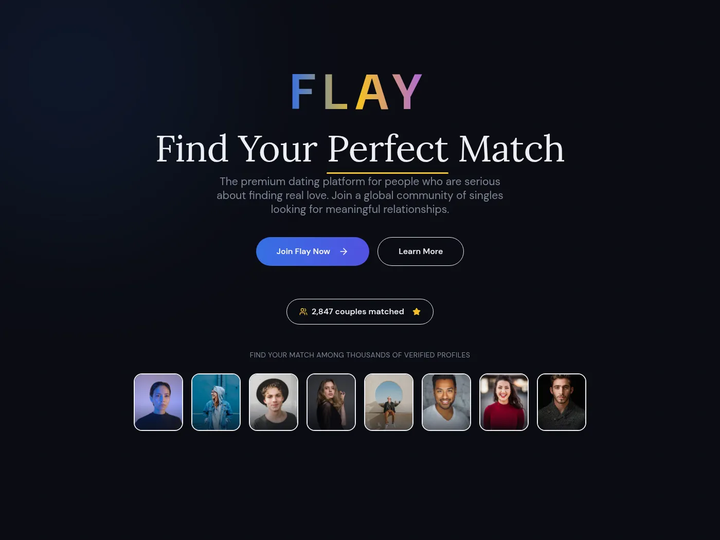 Flay Dating Platform