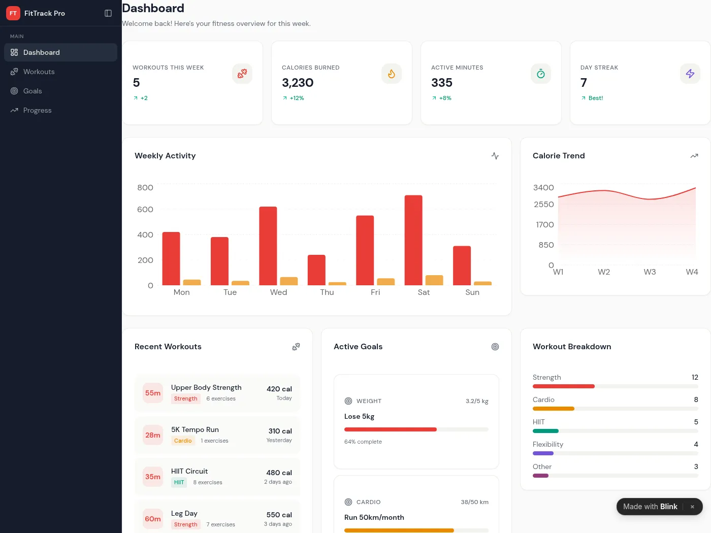 FitTrack Pro