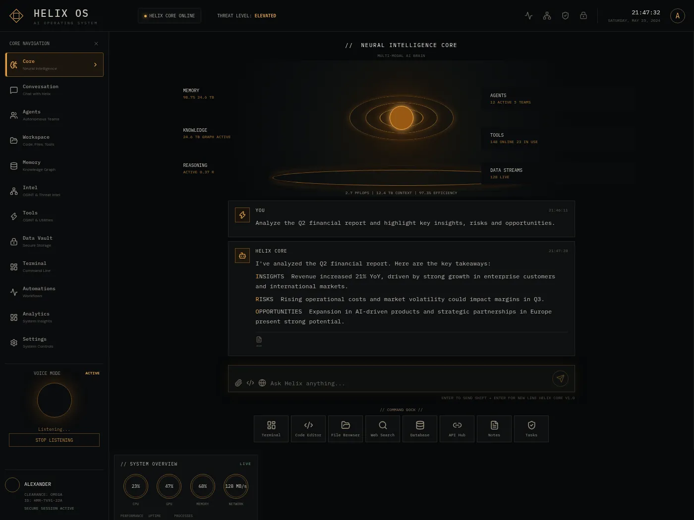 Helix Agent Platform