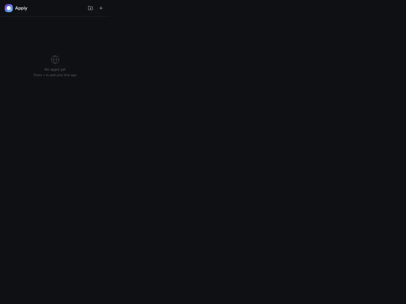 App Organizer Extension