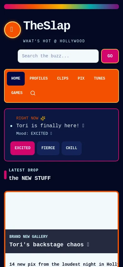 TheSlap Retro Social App