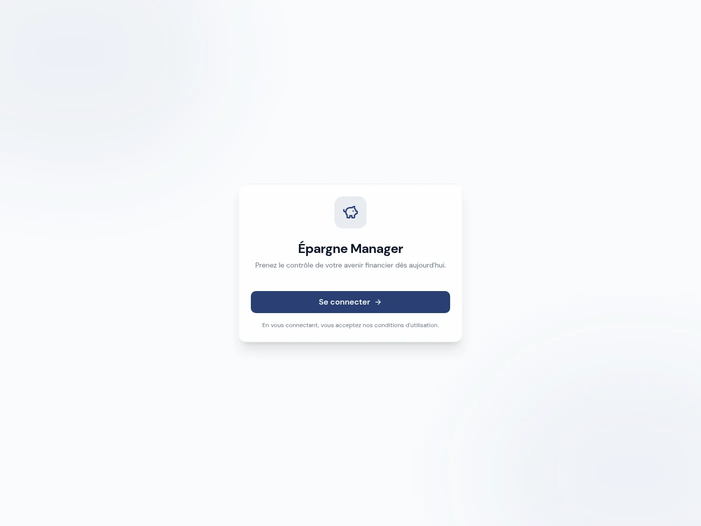 Épargne Manager