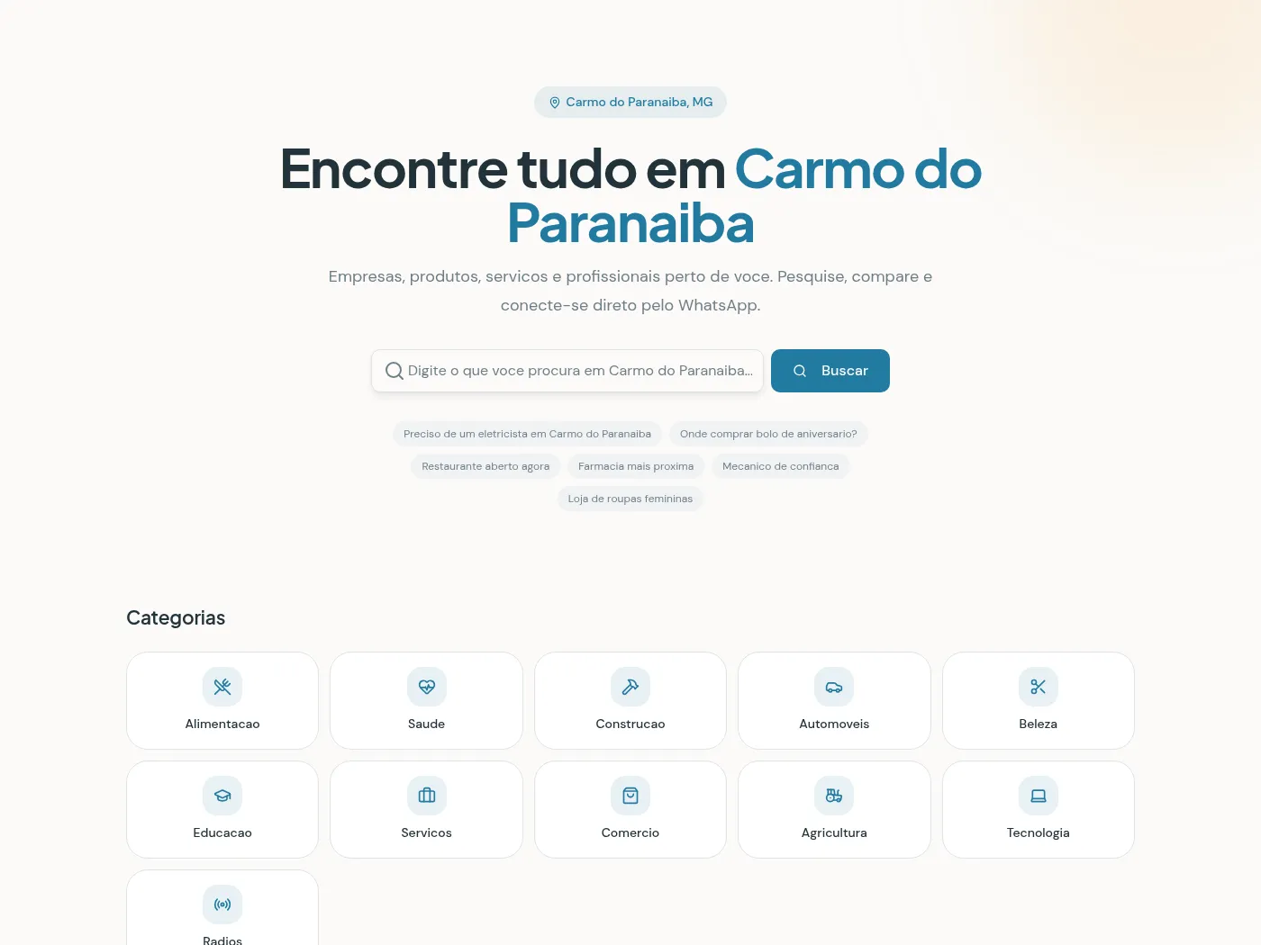 Carmo Busca Inteligente