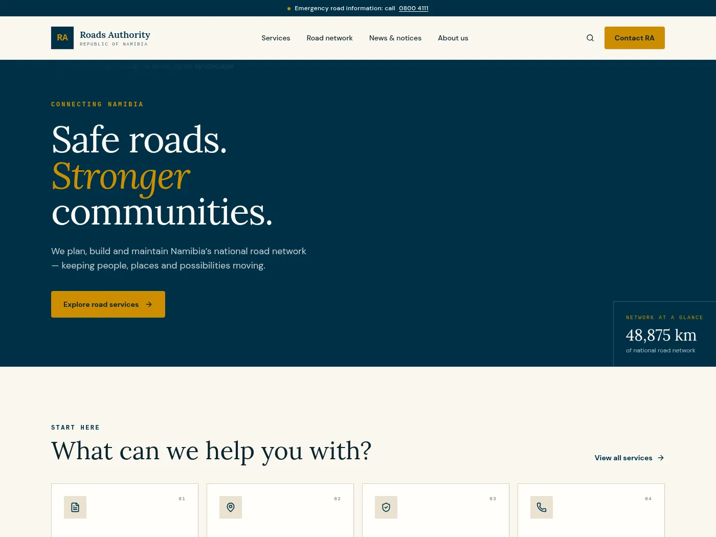 RA Namibia Portal
