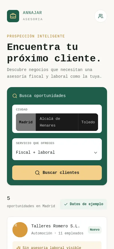 ANNAJAR Asesoria App