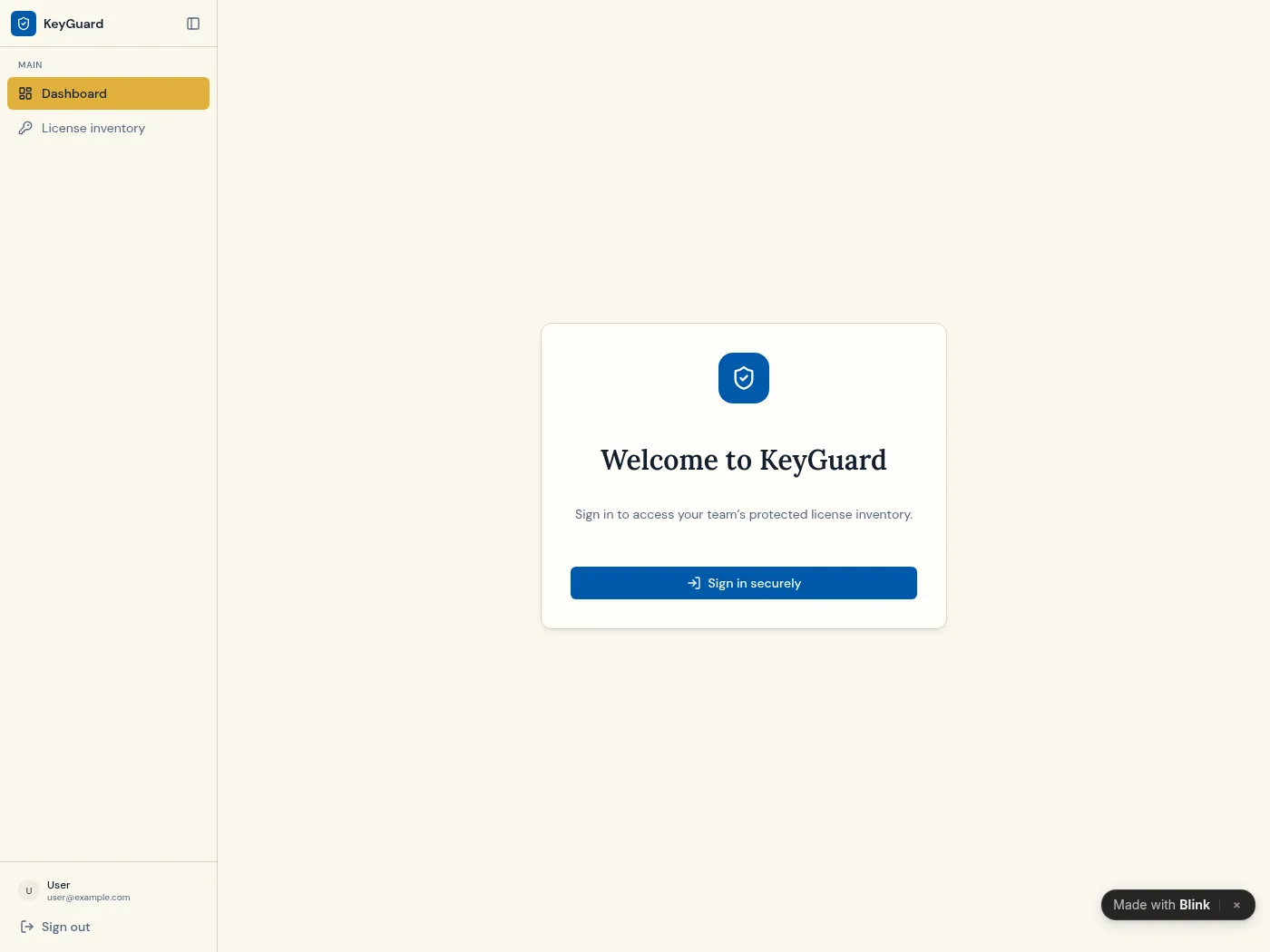 KeyGuard Manager