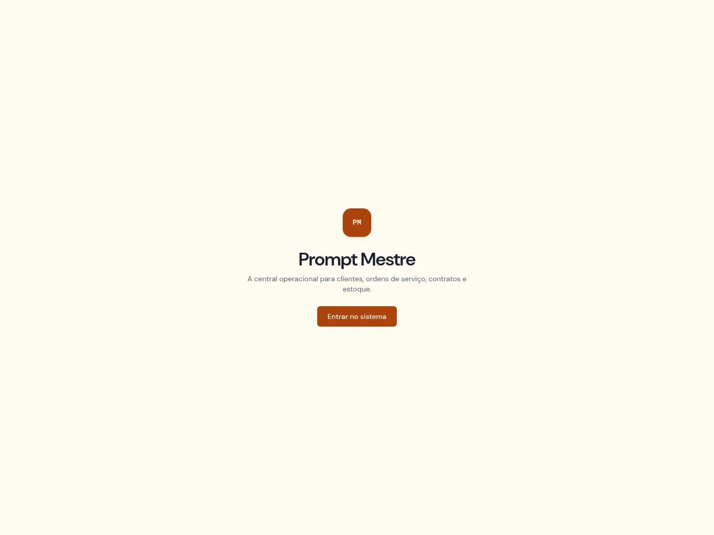 Prompt Mestre ERP CRM