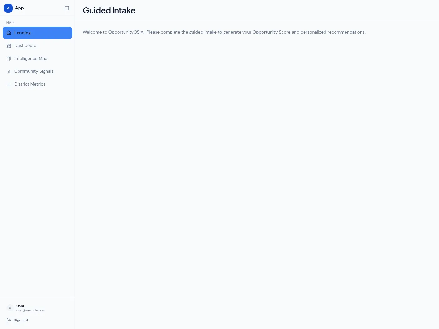 OpportunityOS AI Copilot