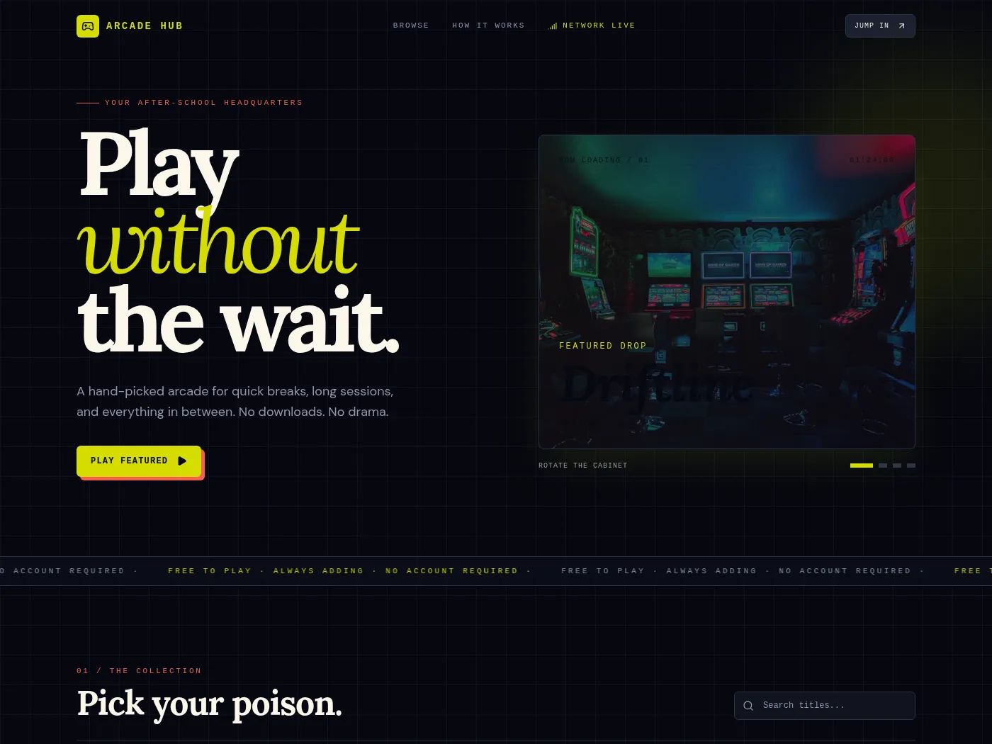 Unblocked Arcade Hub