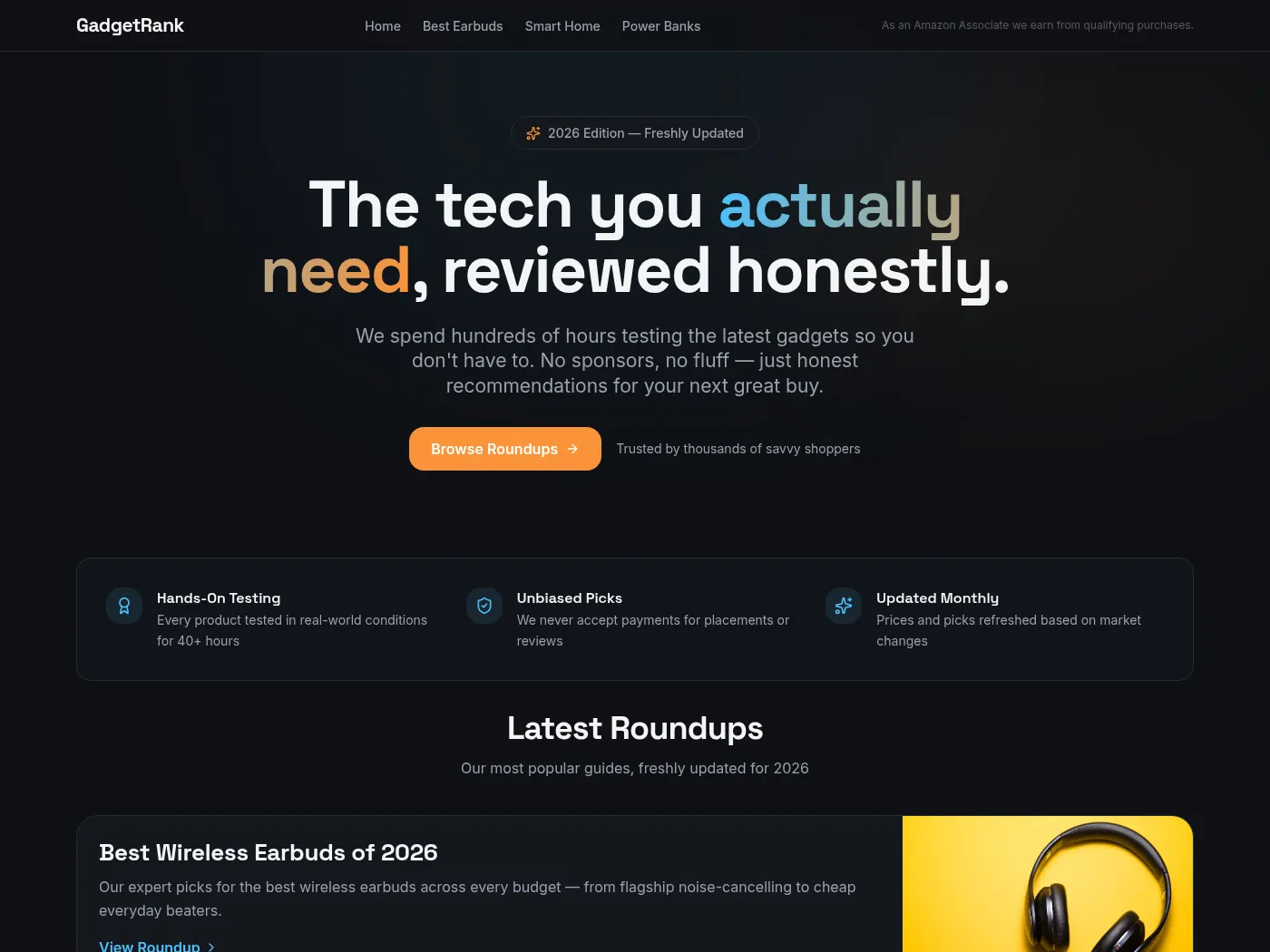 Niche Affiliate Pro