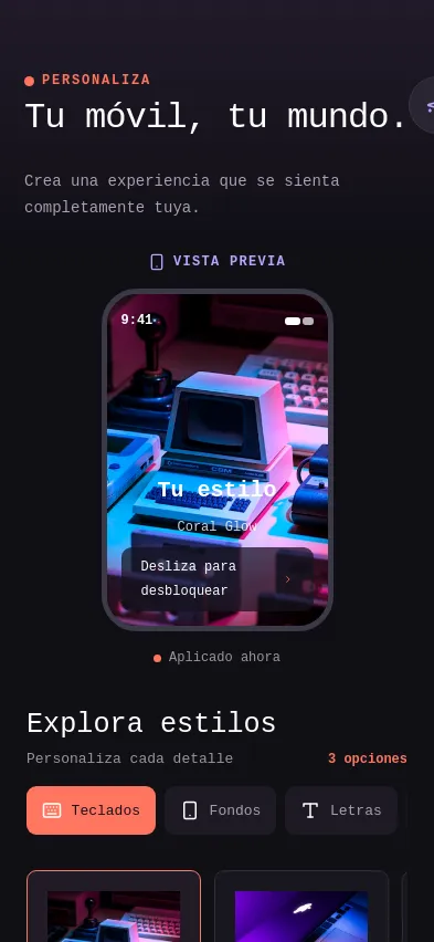 Personaliza Tu Móvil
