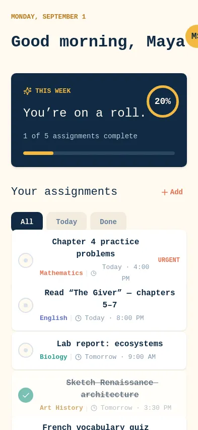 SchoolMate App