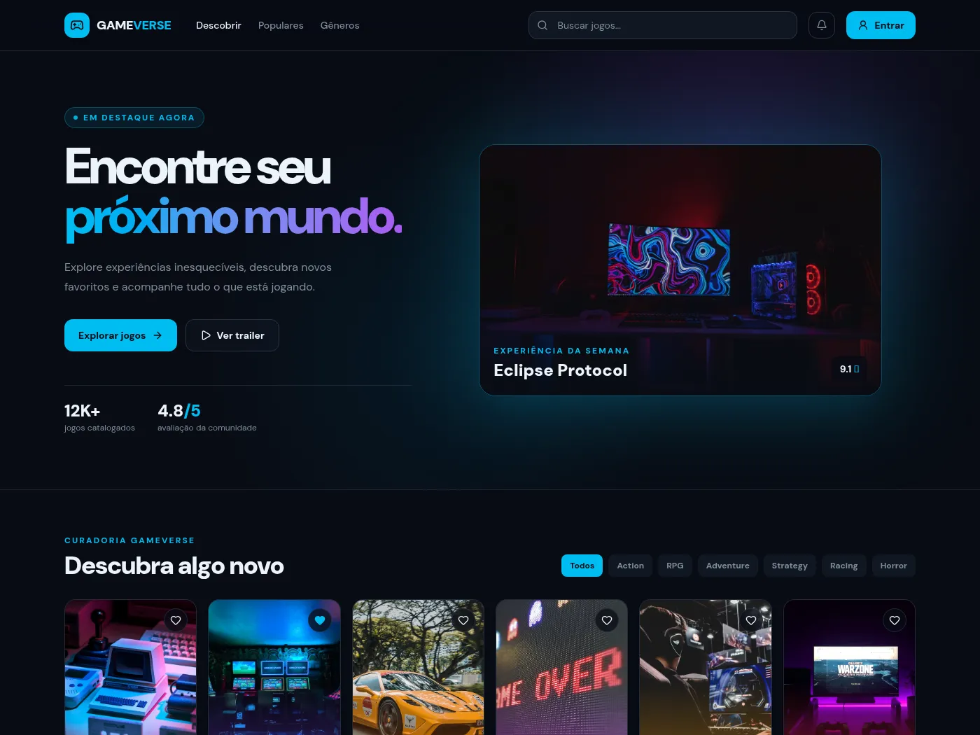 GameVerse Hub