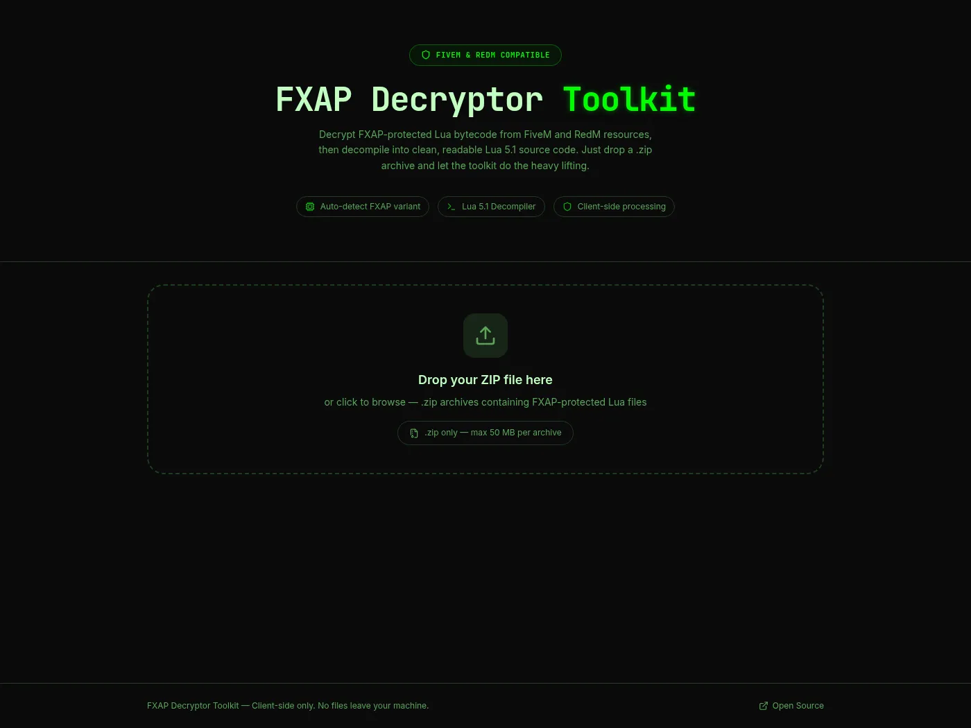 FXAP Decryptor Toolkit
