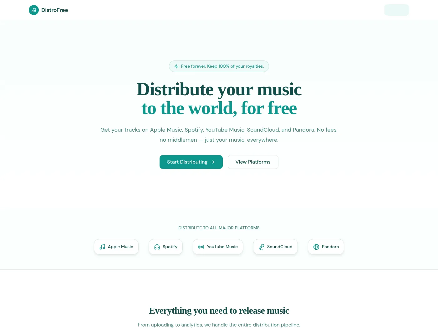 Free Music Distributor