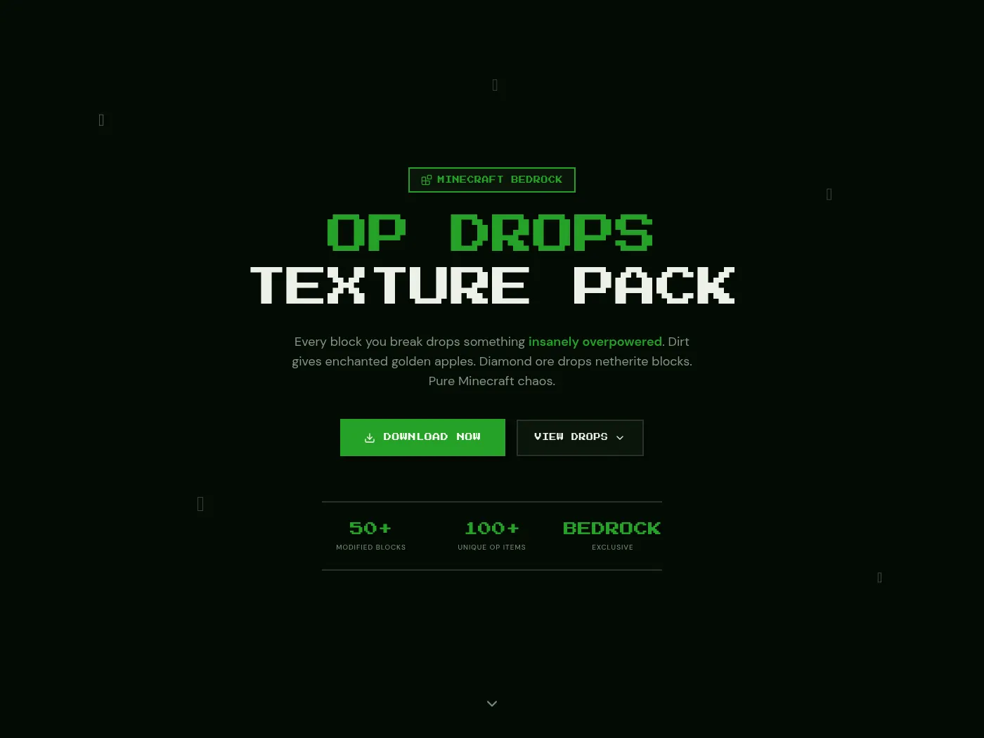 OP Drops Texture Pack