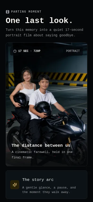 Separation Moment Video Maker