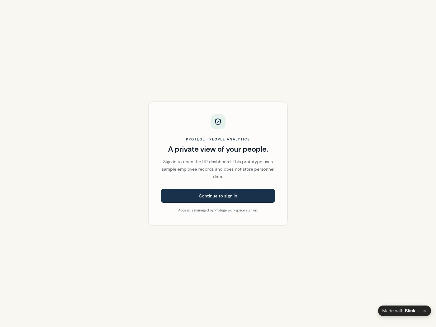 Protege HR Analytics