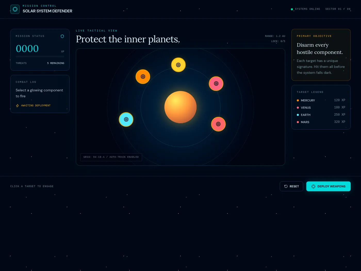 Solar System Defender