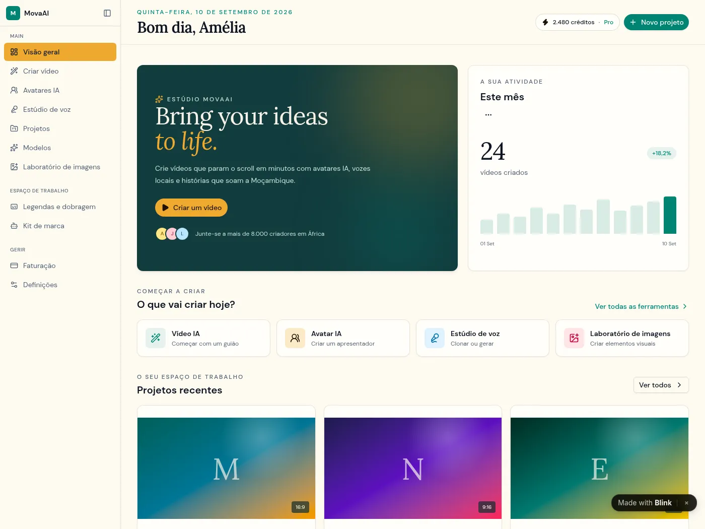 MovaAI Video SaaS Platform
