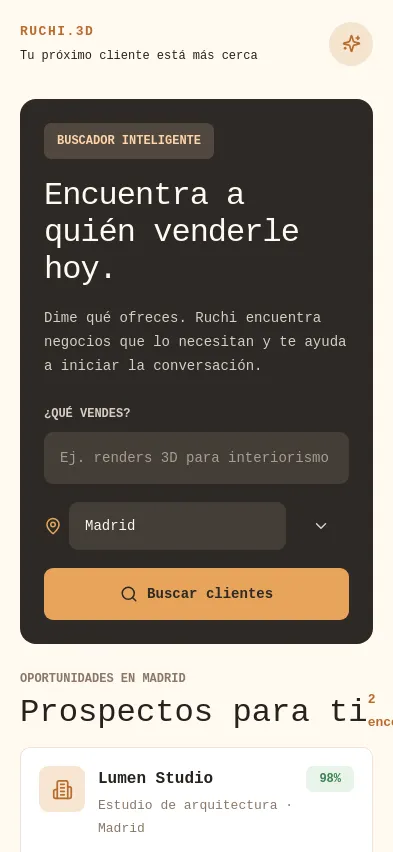 Ruchi.3d Client Finder