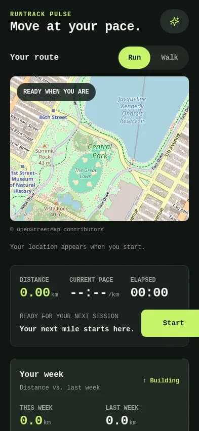 RunTrack Pulse