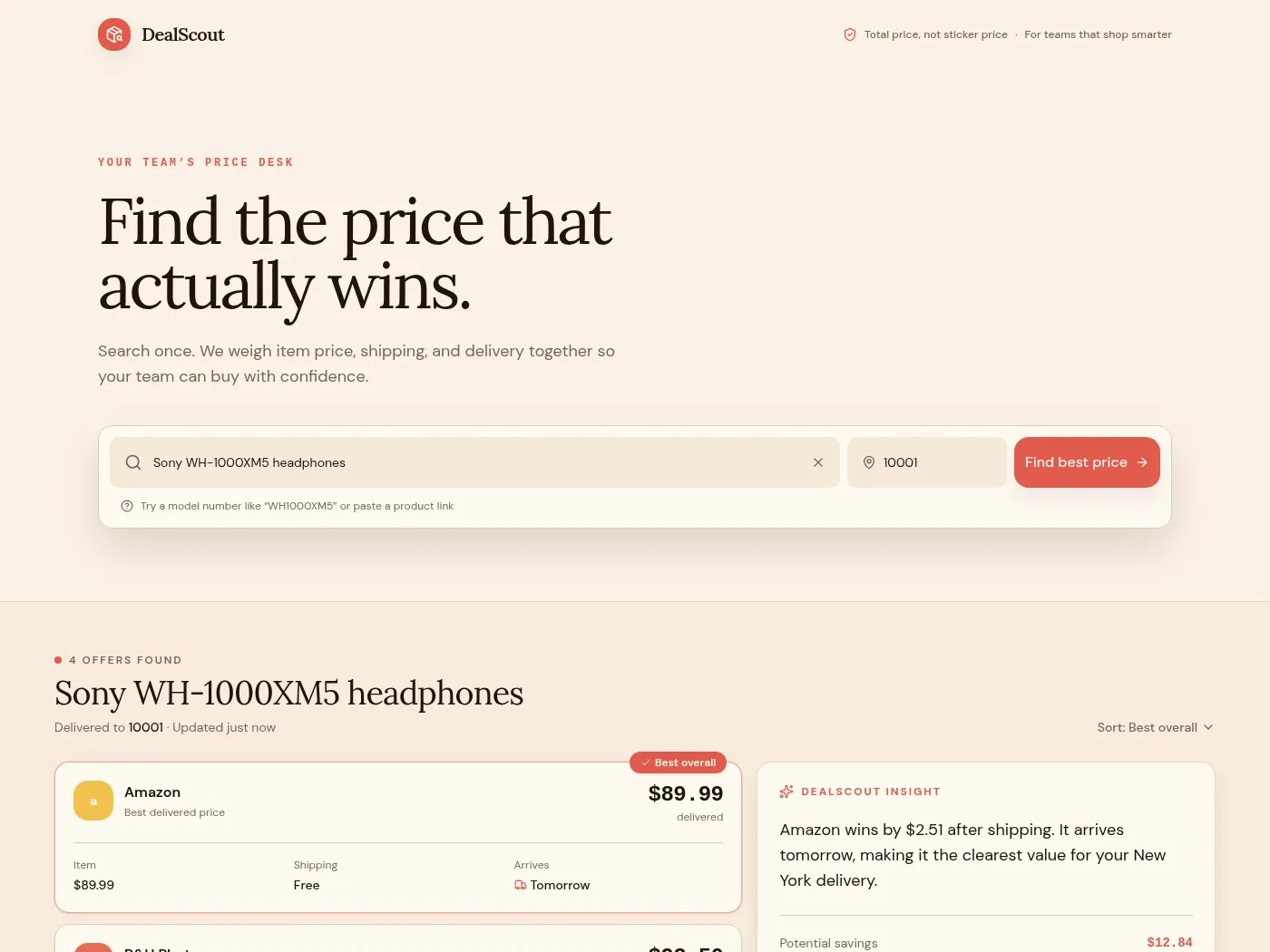 DealScout AI