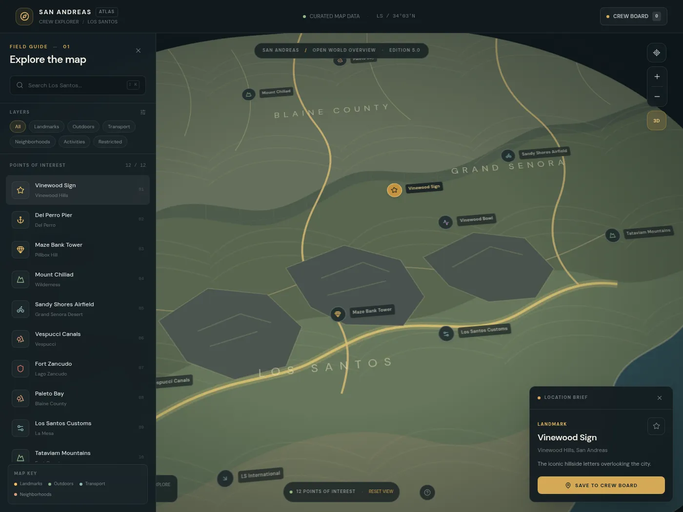 GTA 5 Explorer Map
