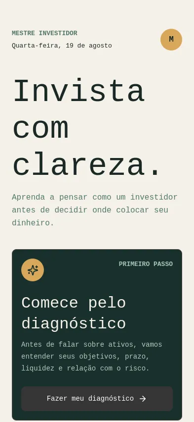 Prompt Mestre Investidor