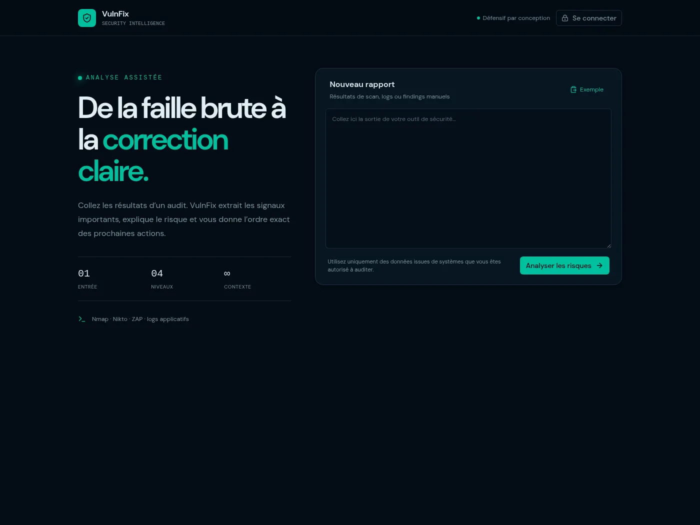 VulnFix Web Scanner