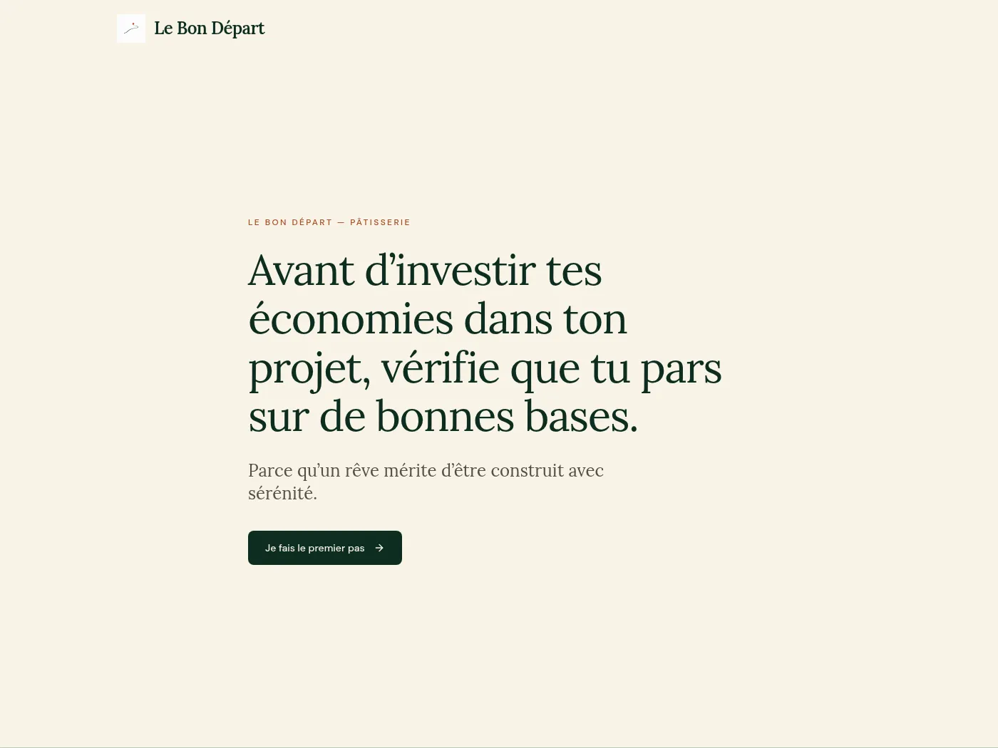 Le Bon Départ App